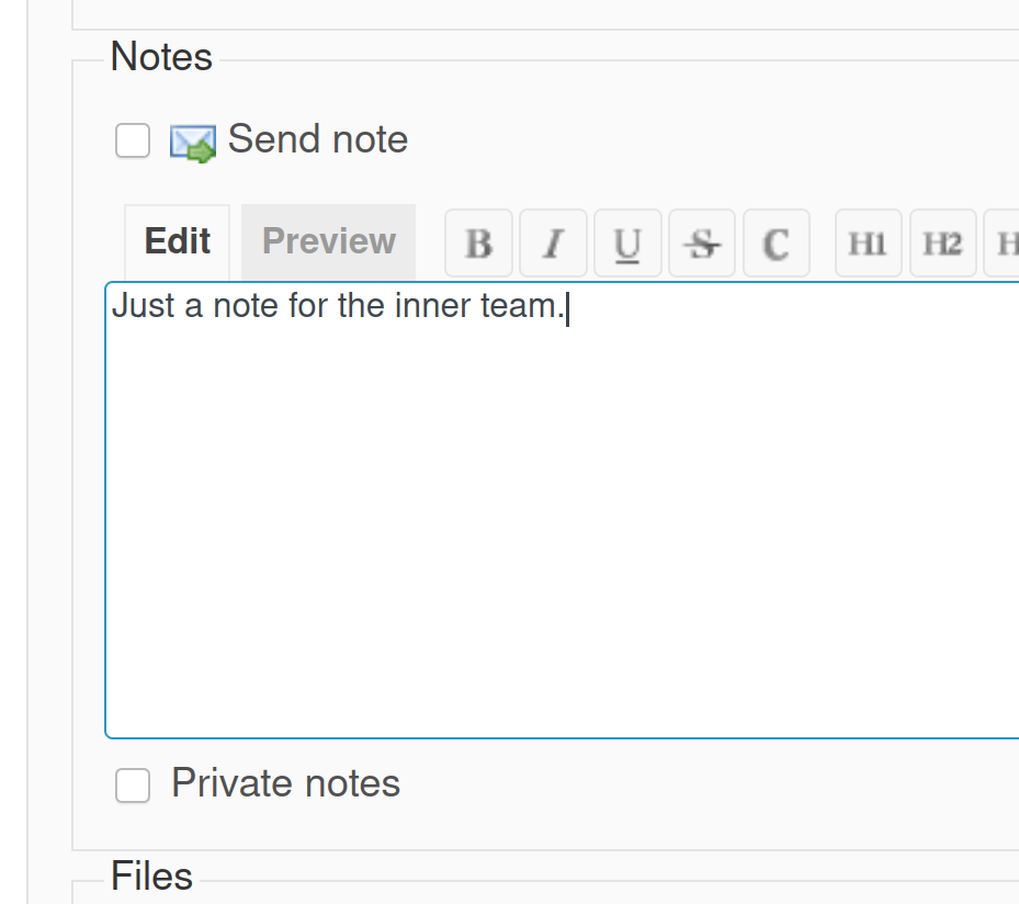 Difference between "reply" and "edit" | RedmineUP Help | Helpdesk ...
