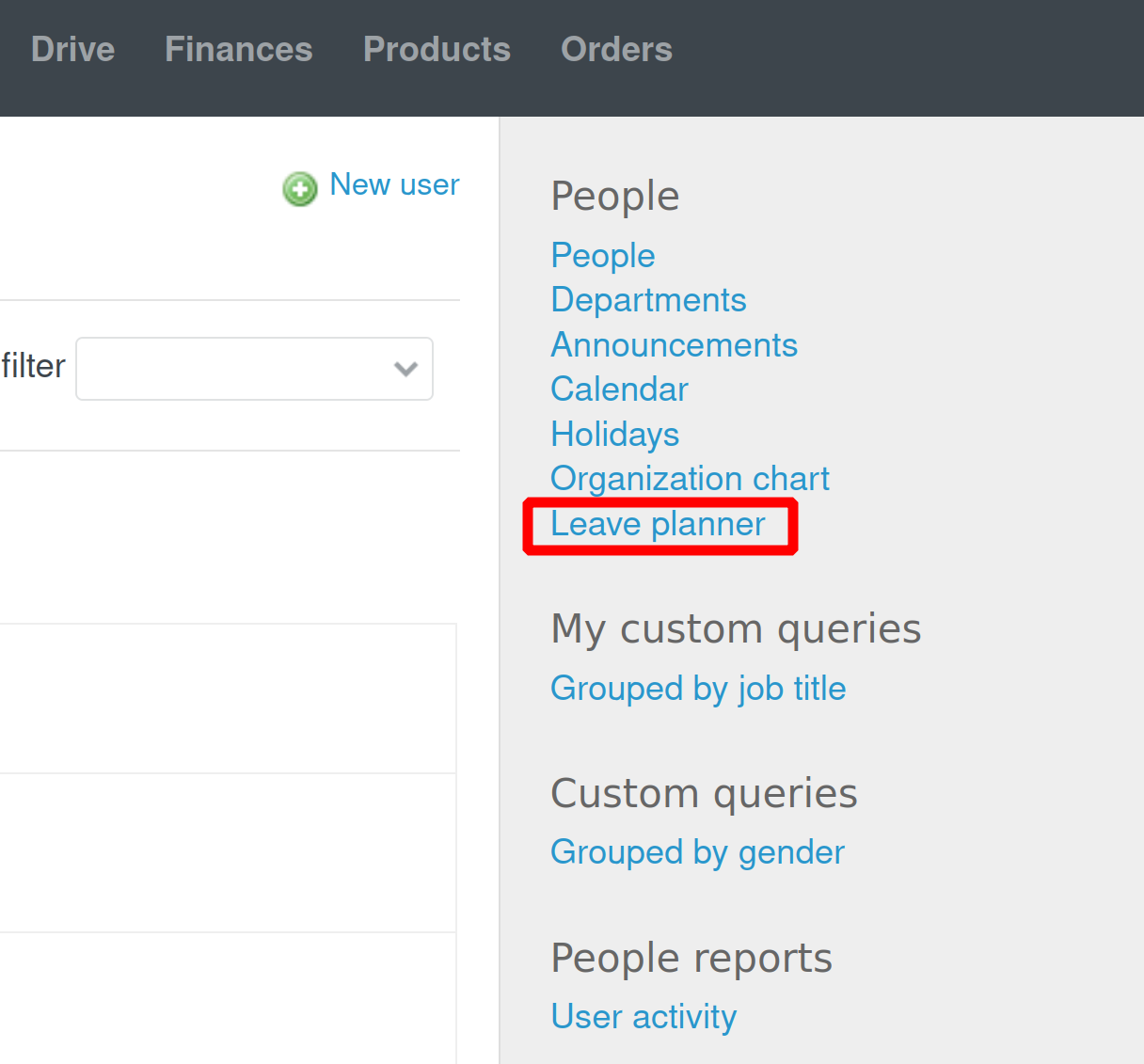 Leave planner | RedmineUP Help | People plugin documentation