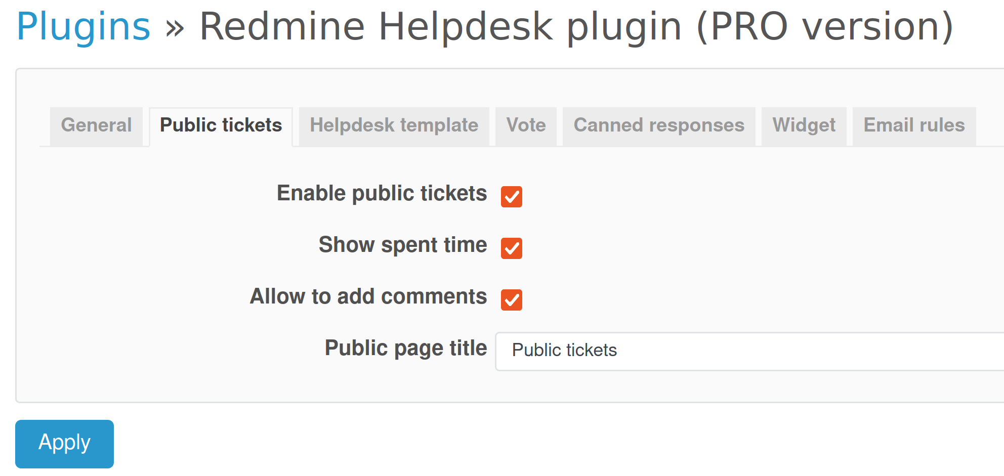 How can my customers see their tickets without registration | RedmineUP Help | Helpdesk plugin ...