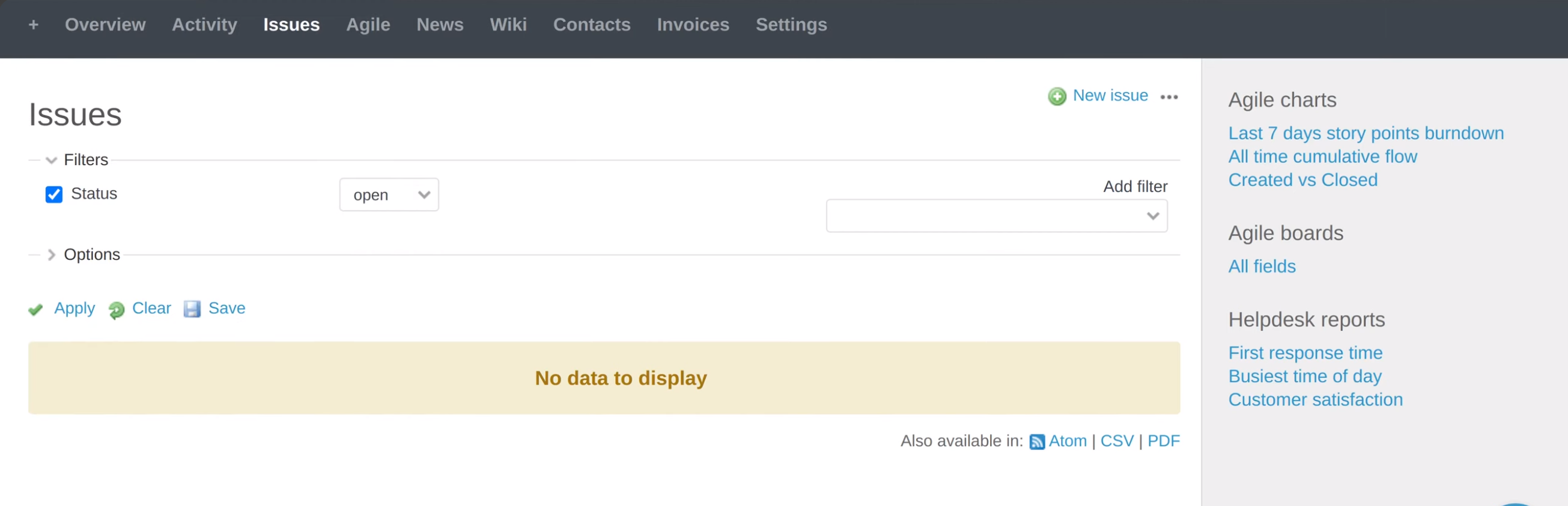 Adding a Contact in Issues CSV import | CRM plugin documentation