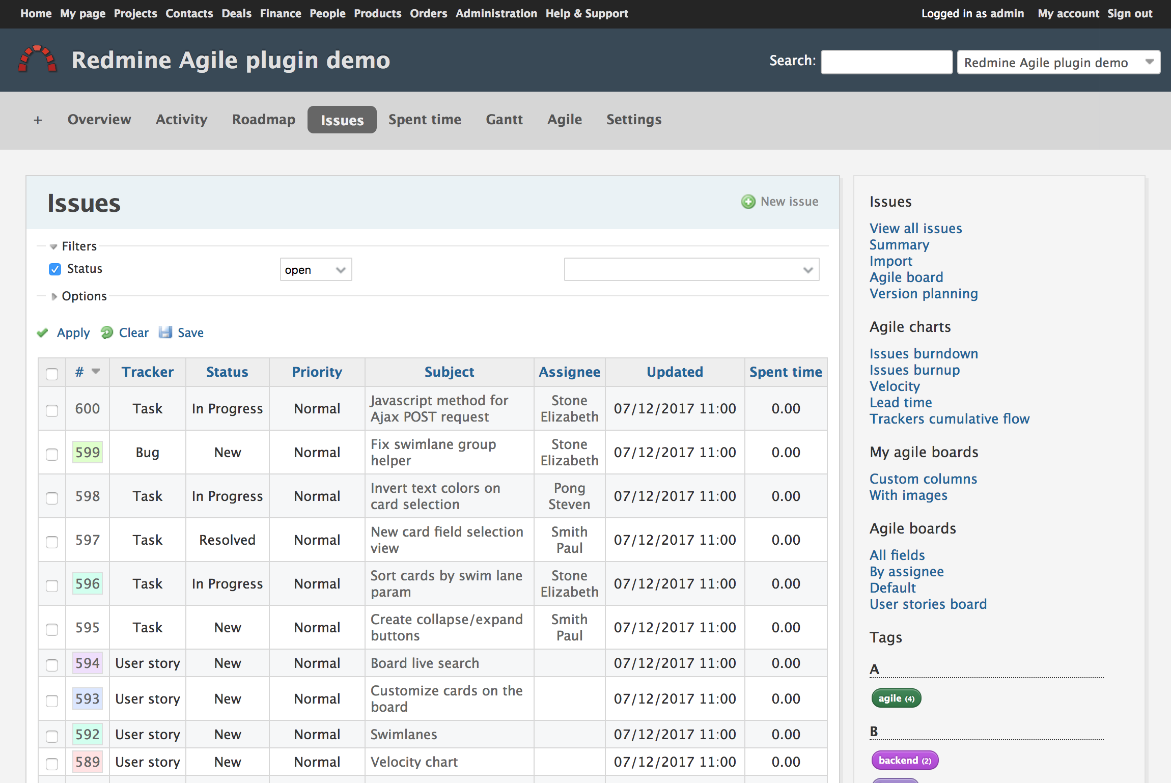 A1 - Professional Redmine theme from RedmineUP