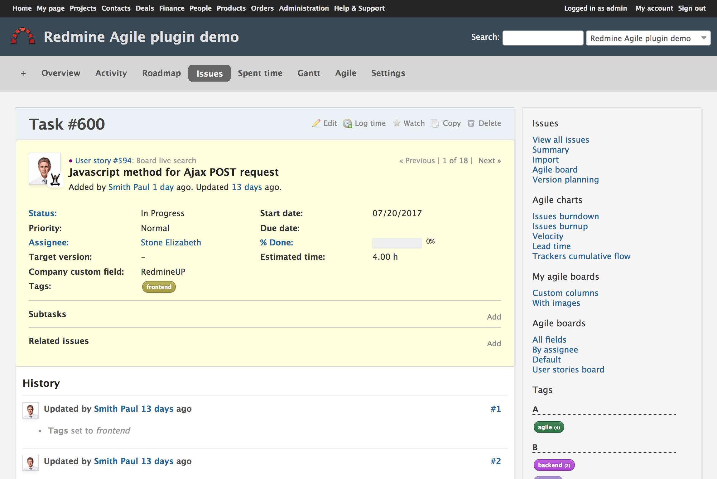 A1 - Professional Redmine theme from RedmineUP