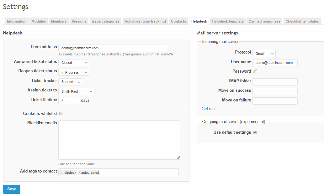 Answer emails in helpdesk plugin | Helpdesk plugin documentation