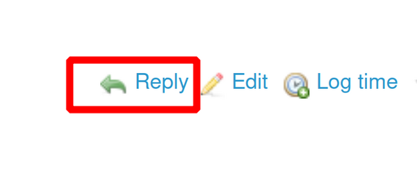 Difference between "reply" and "edit" | RedmineUP Help | Helpdesk plugin documentation
