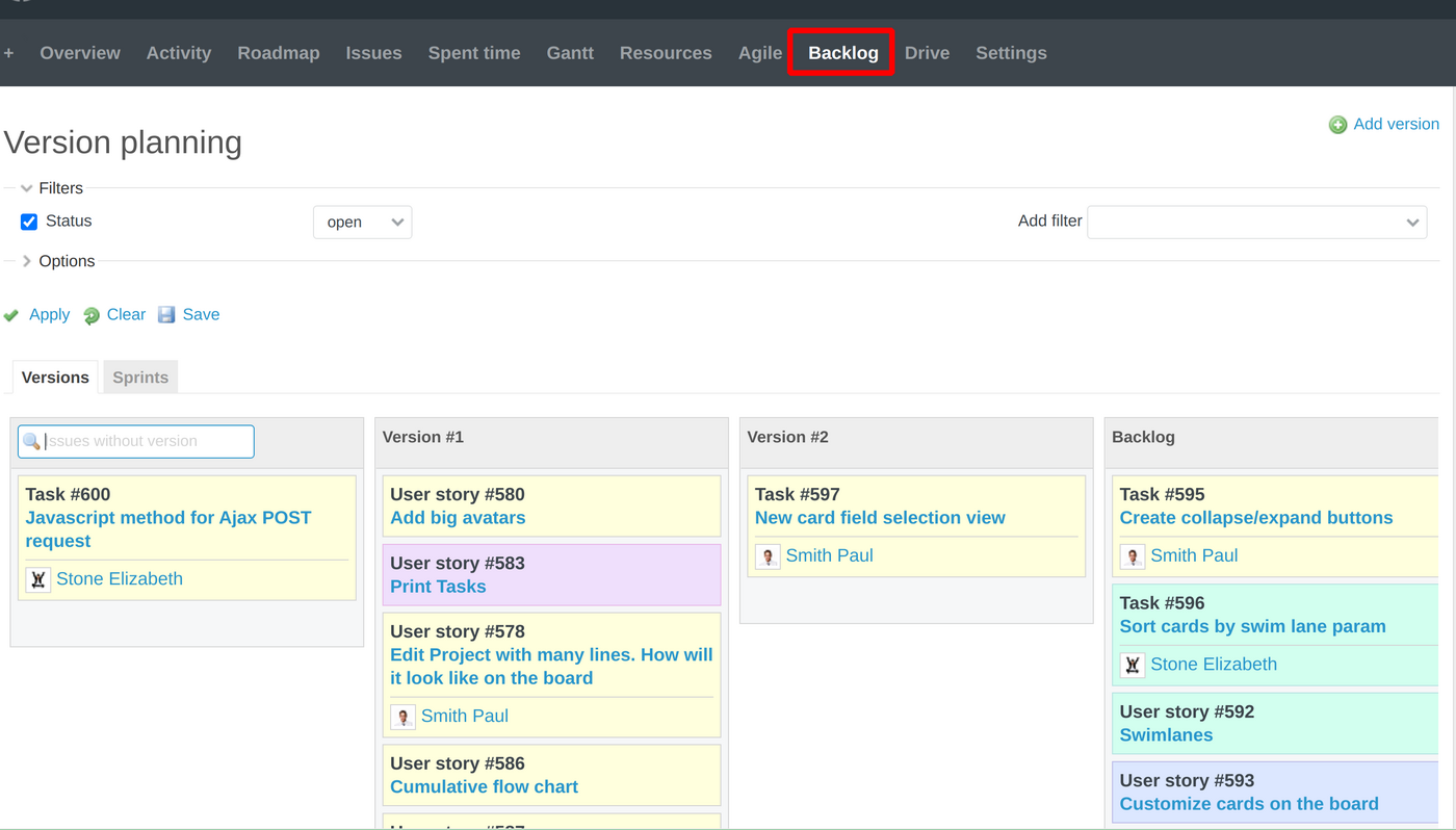 Planning your Version and Sprints | Agile plugin documentation