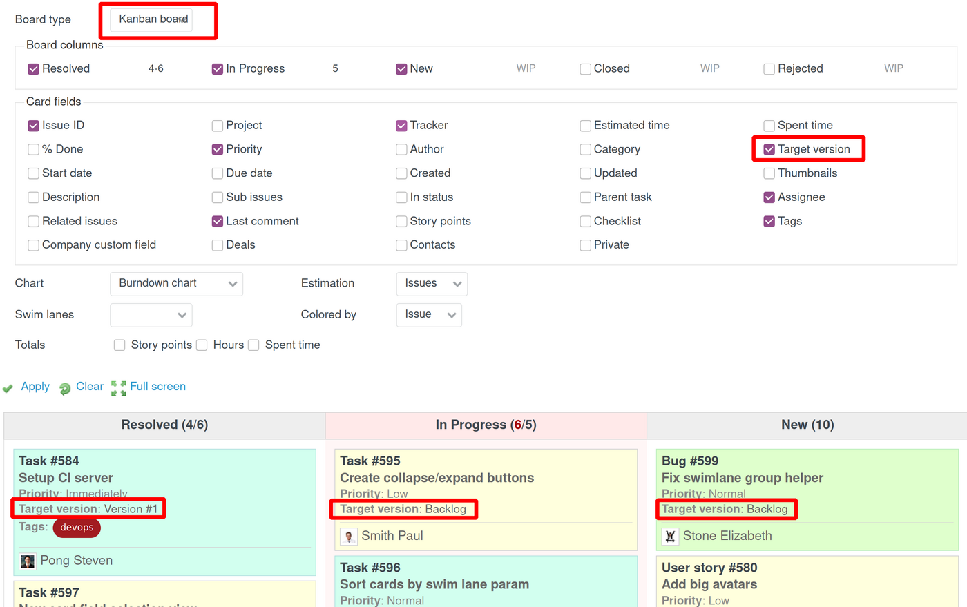 Learn Kanban and Scrum with the Redmine Agile plugin | Agile plugin documentation