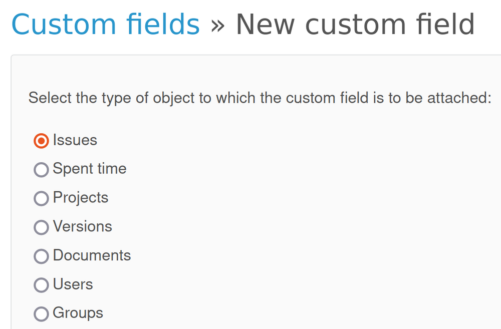 Invoices and expenses custom fields | RedmineUP Help | Invoices plugin documentation