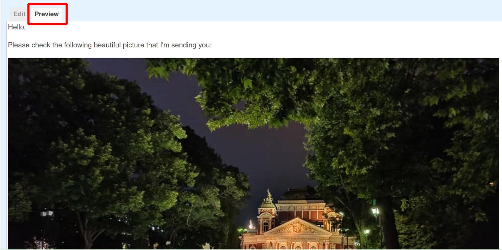 How to add an embedded image in a ticket reply | RedmineUP Help | Helpdesk plugin documentation