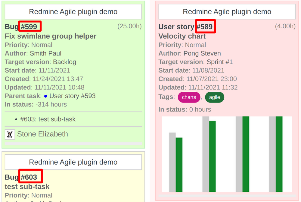 Card Fields | Agile plugin documentation