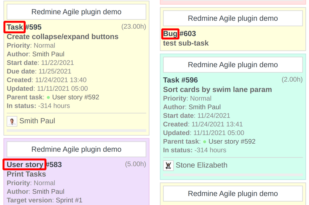 Card Fields | Agile plugin documentation