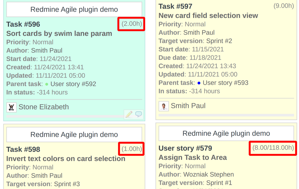 Card Fields | Agile plugin documentation