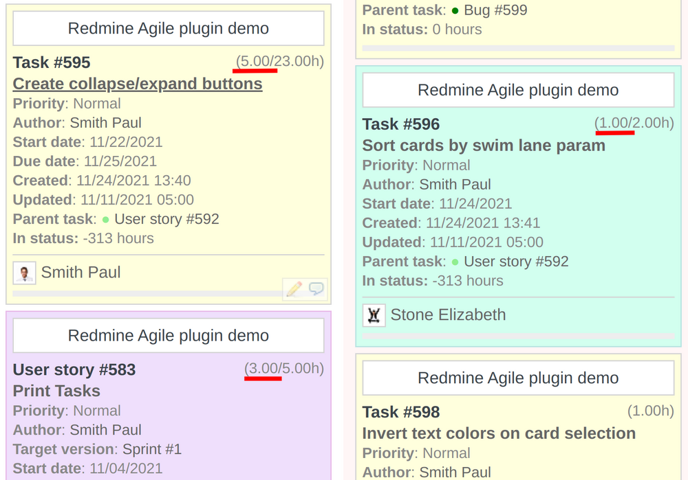 Card Fields | Agile plugin documentation