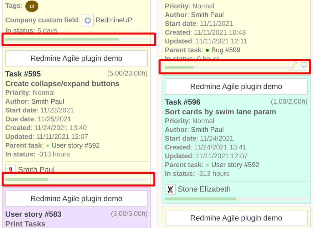 Card Fields | Agile plugin documentation