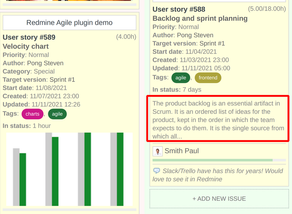 Card Fields | Agile plugin documentation