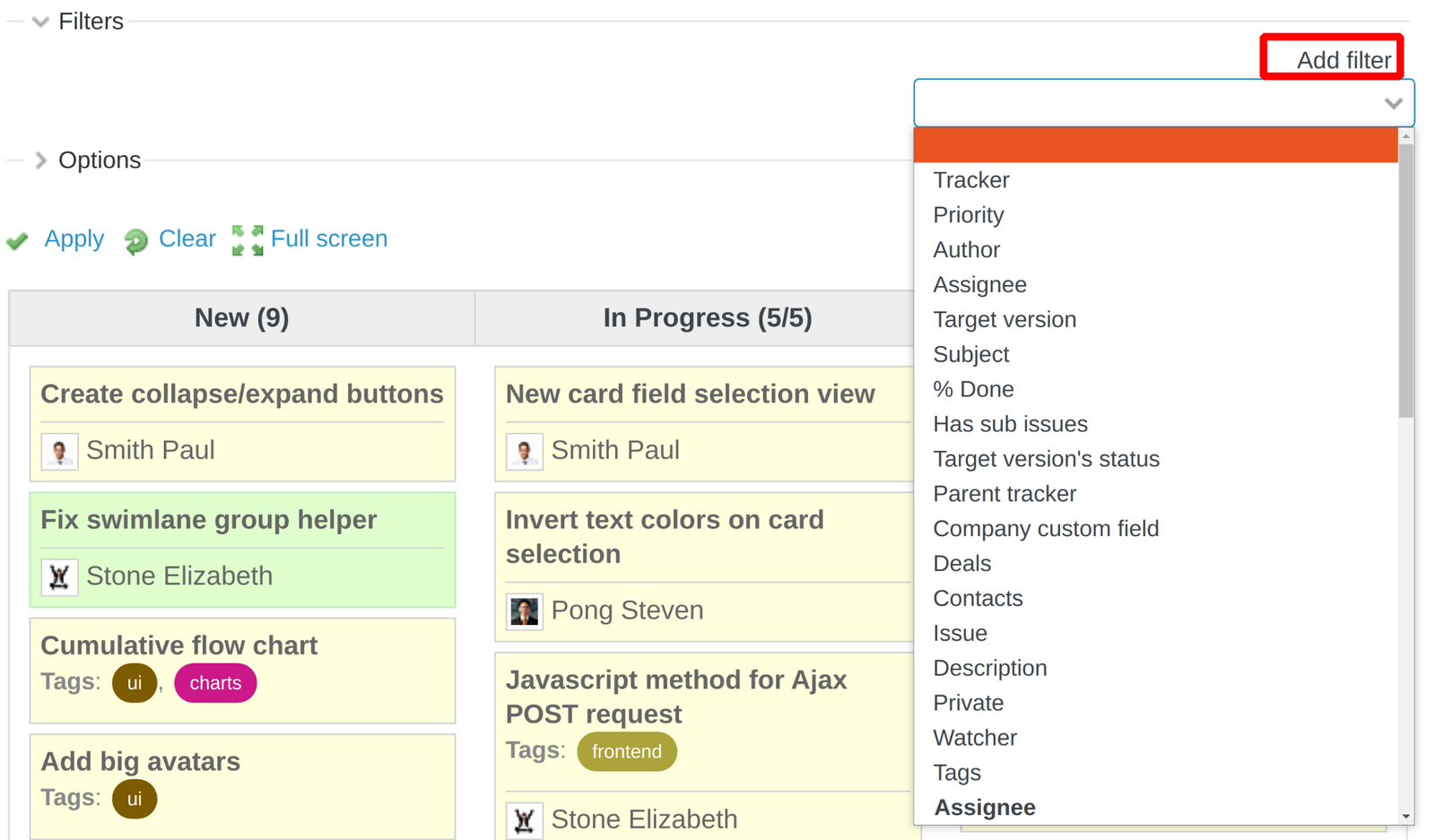 A troubleshooting guide that describes how to find the Sprint filter on the Agile board ...