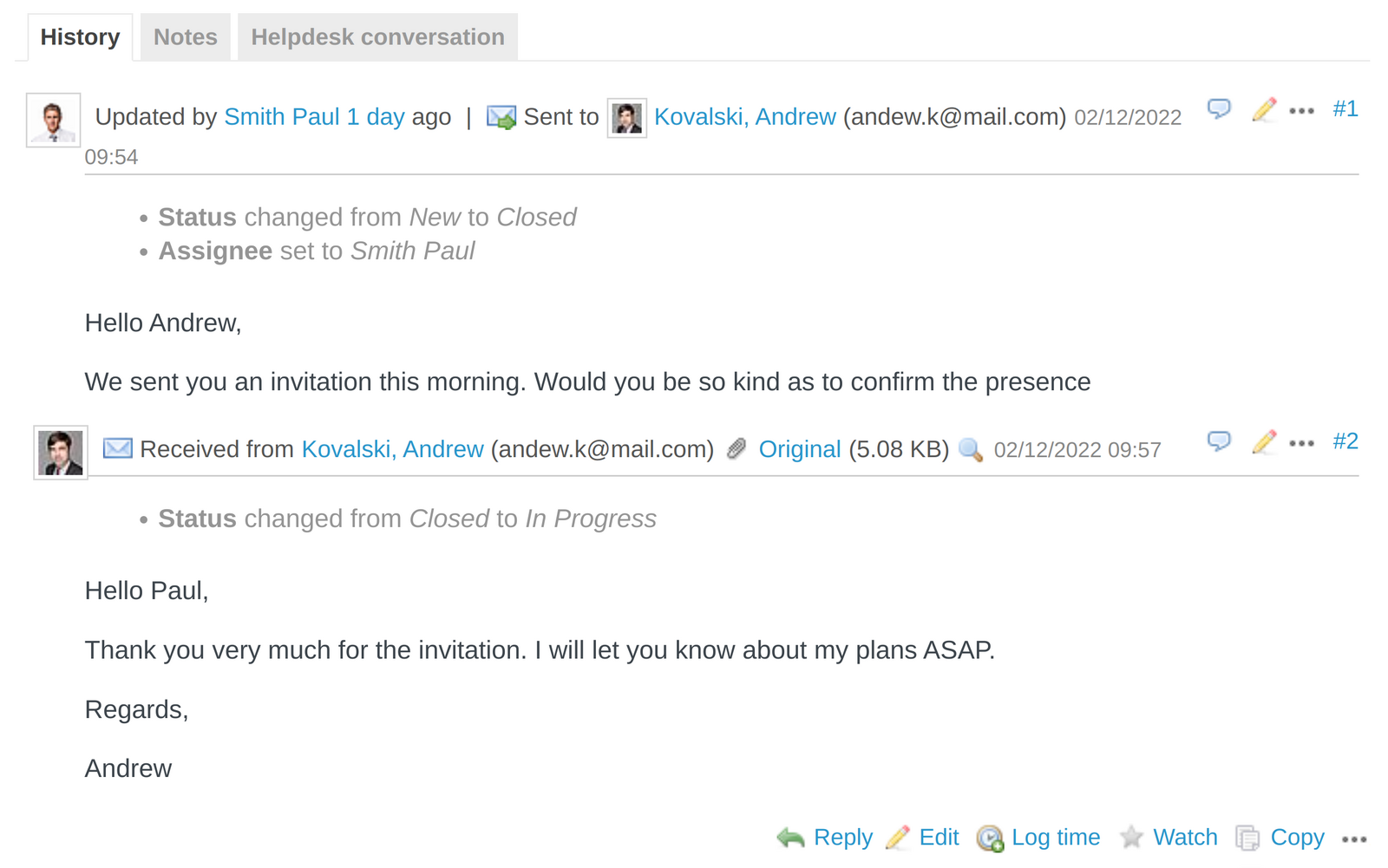 Three ways of creating Helpdesk tickets | Helpdesk plugin documentation