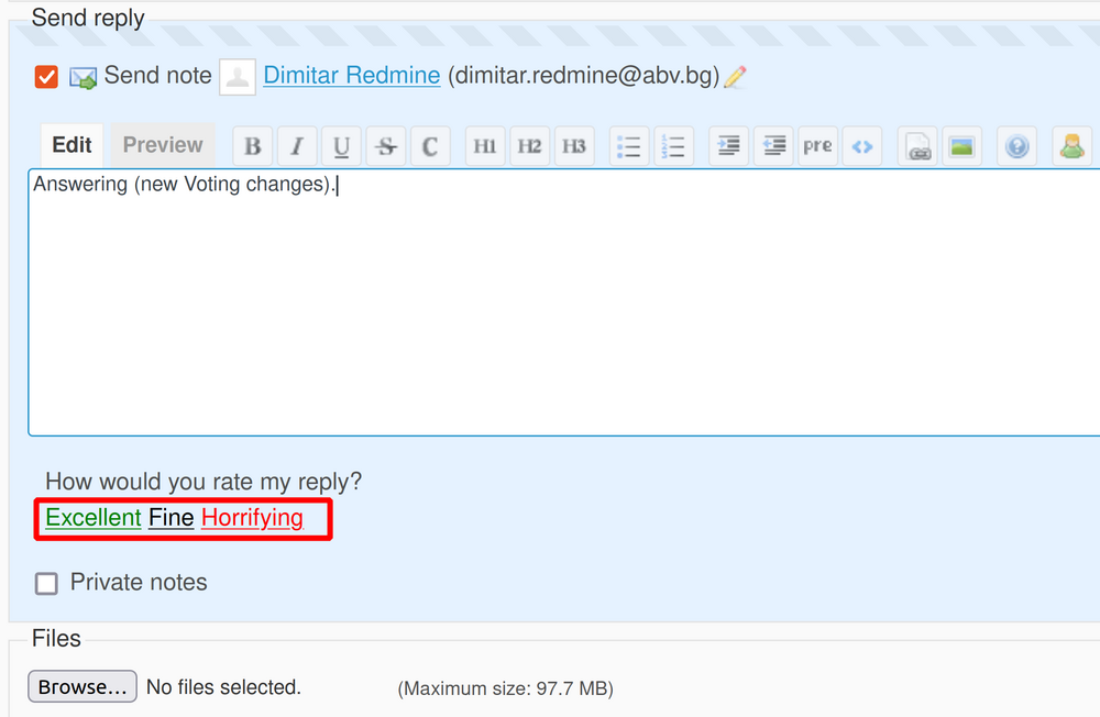 A guide that will teach you how to solve the problem that changes are not applied in the Voting ...