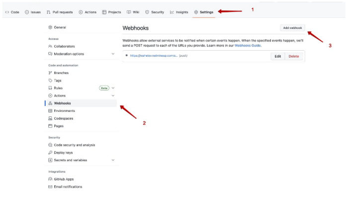 Setting Up Git Connection with Redmine