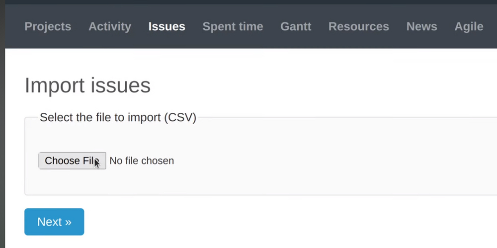 Adding a Contact in Issues CSV import | CRM plugin documentation
