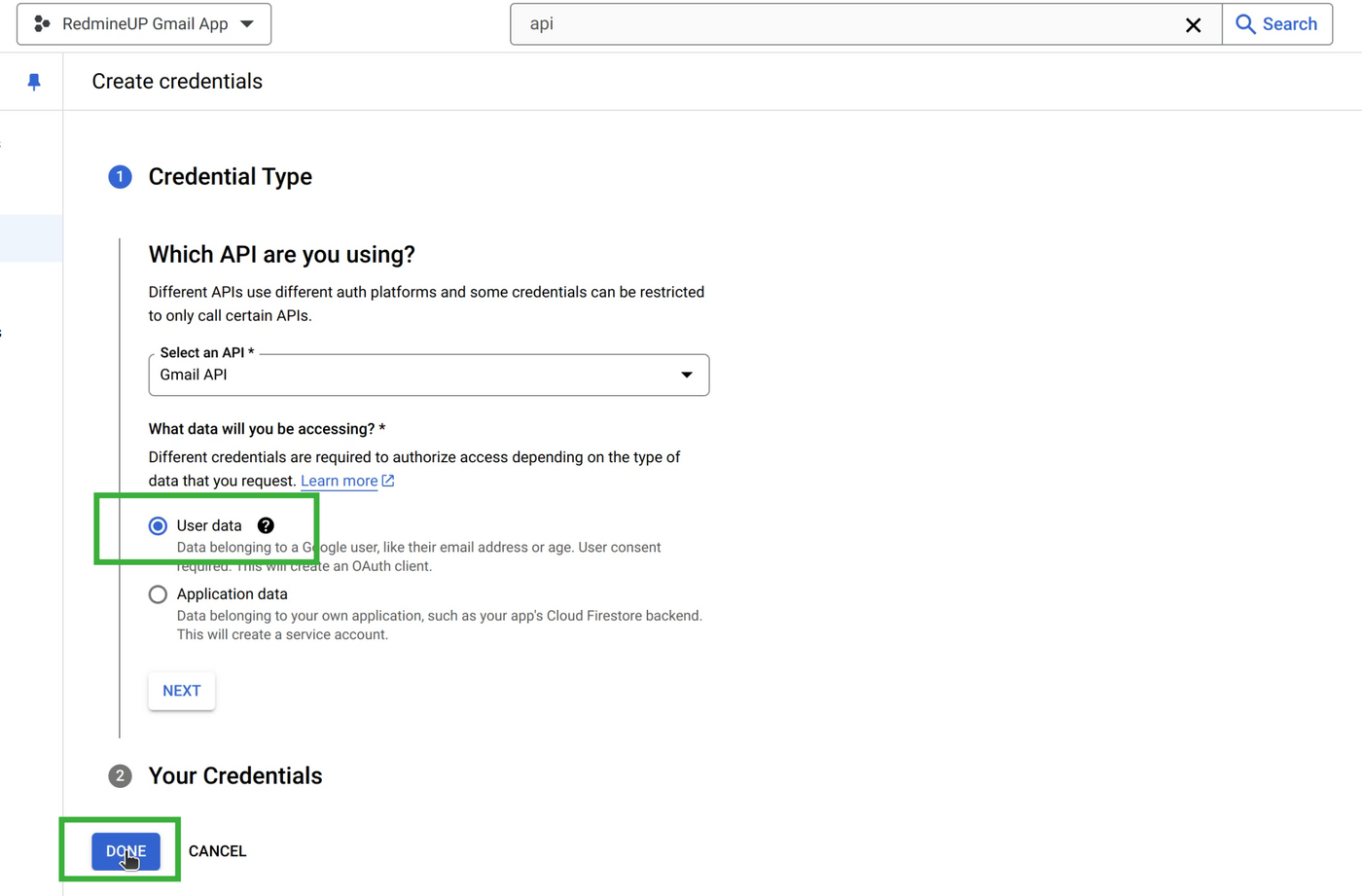 Gmail OAuth Configuration | Helpdesk plugin documentation