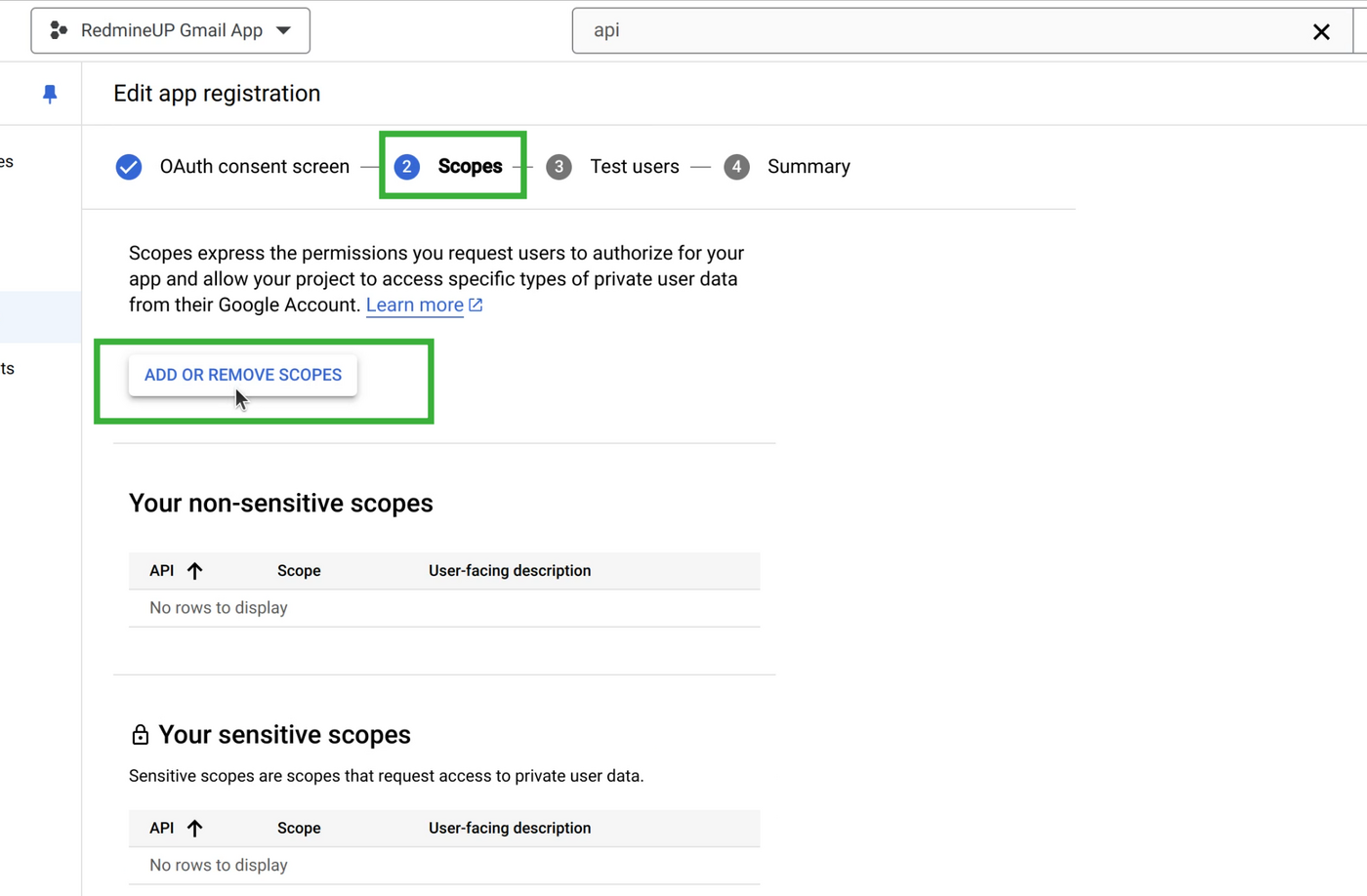 Gmail OAuth Configuration | Helpdesk plugin documentation