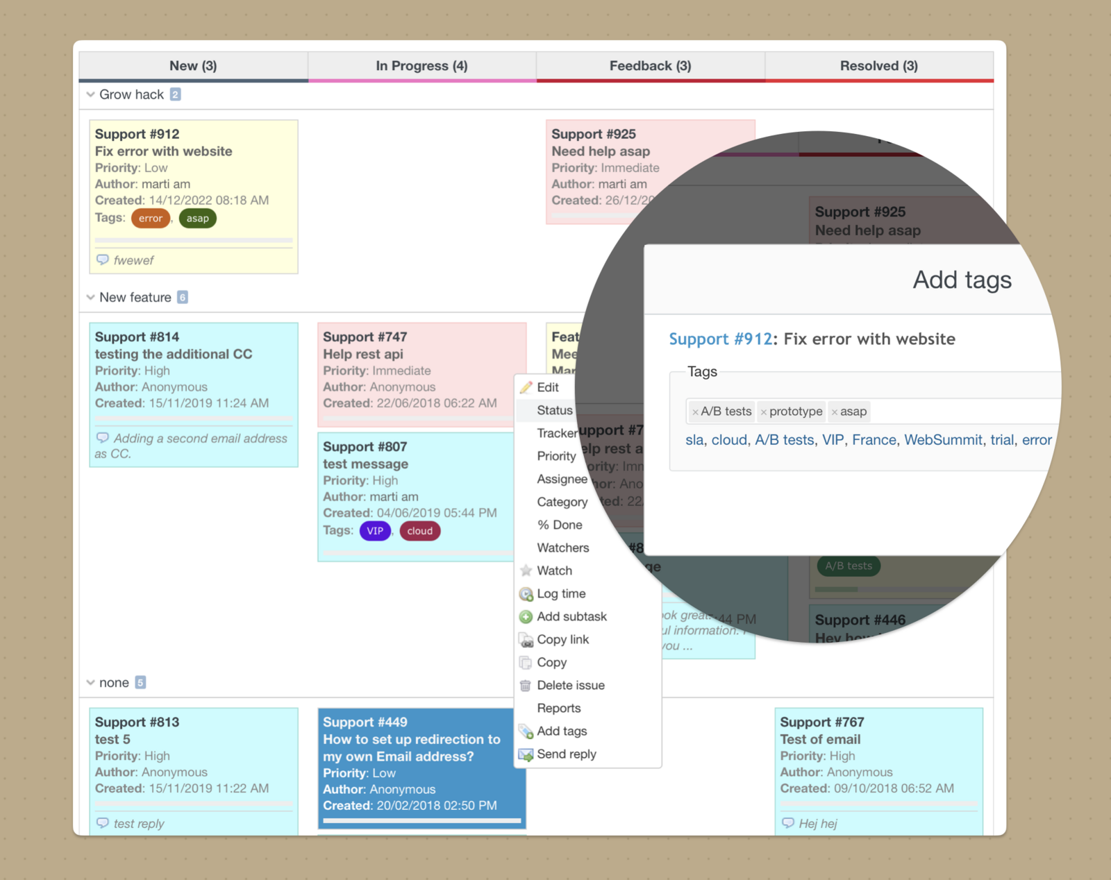 Agile Transformation of Helpdesk: Setting Up a Kanban Board in Redmine