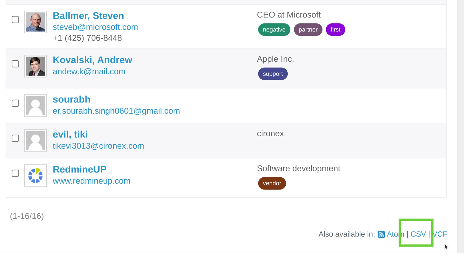 How to solve the problem of only limited number of columns that are available when CSV contacts ...