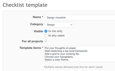 Redmine Checklists plugin from RedmineUP