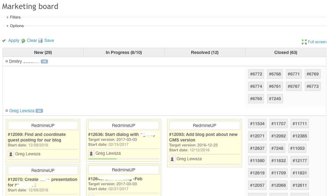 Tools for Agile Projects in Redmine - Scrum and Kanban features in Redmine described | RedmineUP ...