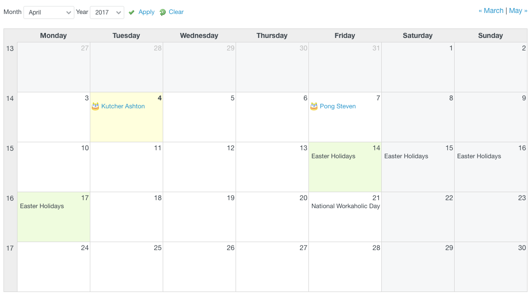 Redmine Calendar Views - overview, use, settings, examples | RedmineUP Blog
