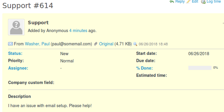 How to receive emails? | RedmineUP Help | Helpdesk plugin documentation