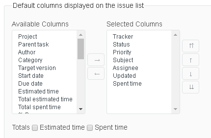 Setting Issue Tracking Options in Redmine | Redmine Help & Support