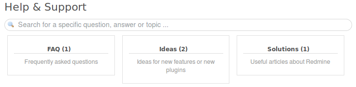 Sections | RedmineUP Help | Questions plugin documentation